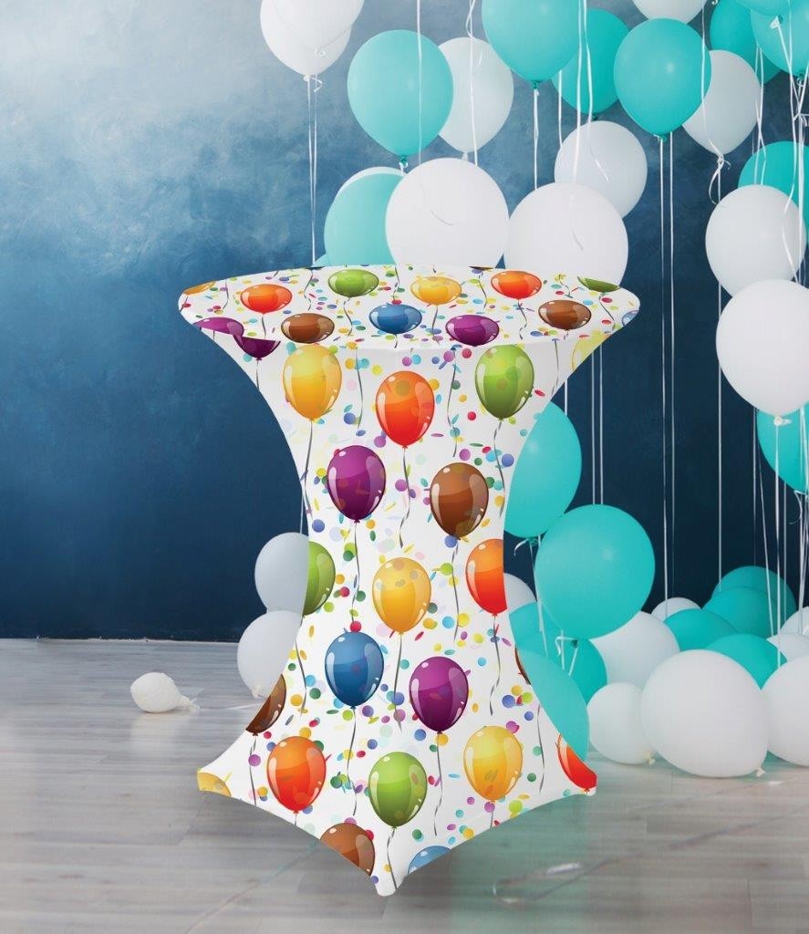 Balloon Styling Poseur Tablecloth - Prints - Spandex