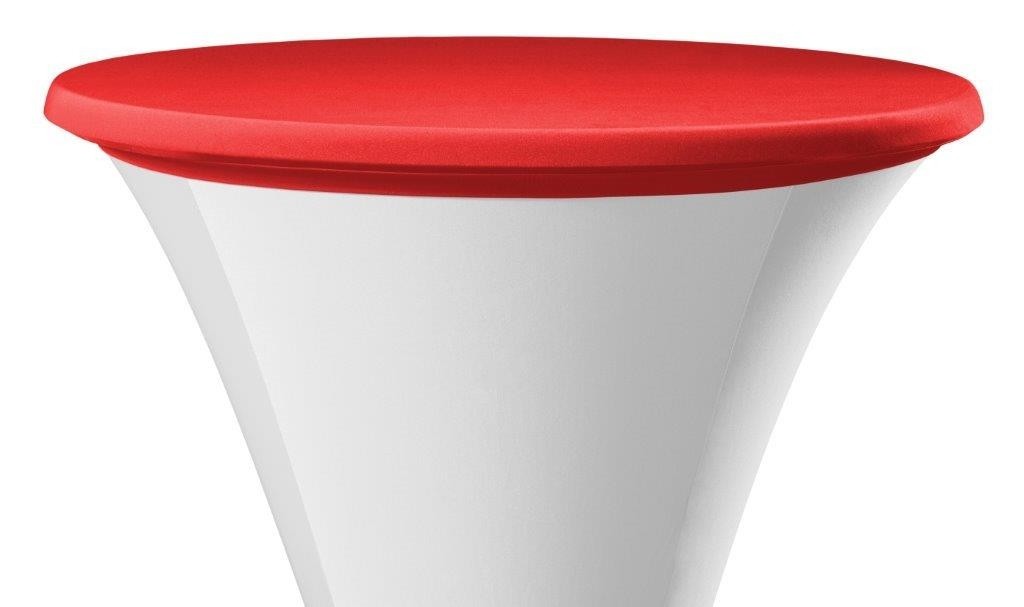 Red Spandex Table Topper - Table Toppers - Spandex